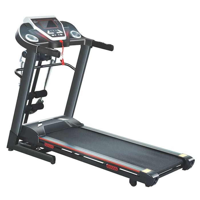 Fitness Master Auto Incline Multi-functional Treadmill Pulse Sensor LCD ...