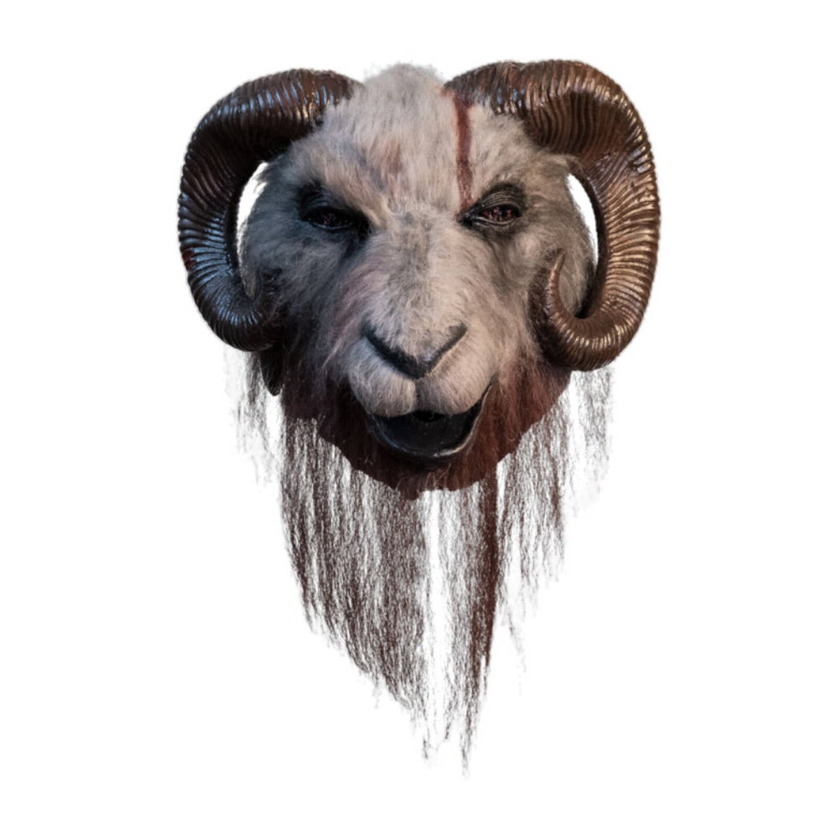Kill Her Goats Latex Goat Face Killer Horror Movie Mask - Bunnings ...
