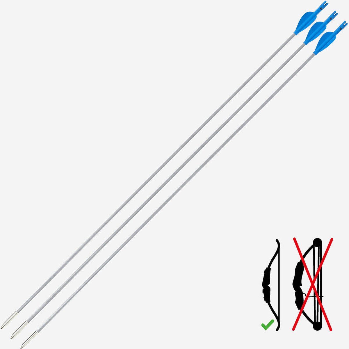 Steel-tipped Arrows 3-pack - Discovery 100 - 31 - Bunnings Australia