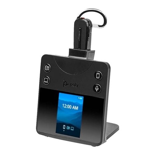 HP Poly Savi 8445 Wireless On-ear Mono Earset - Black [8L5B4AA ...