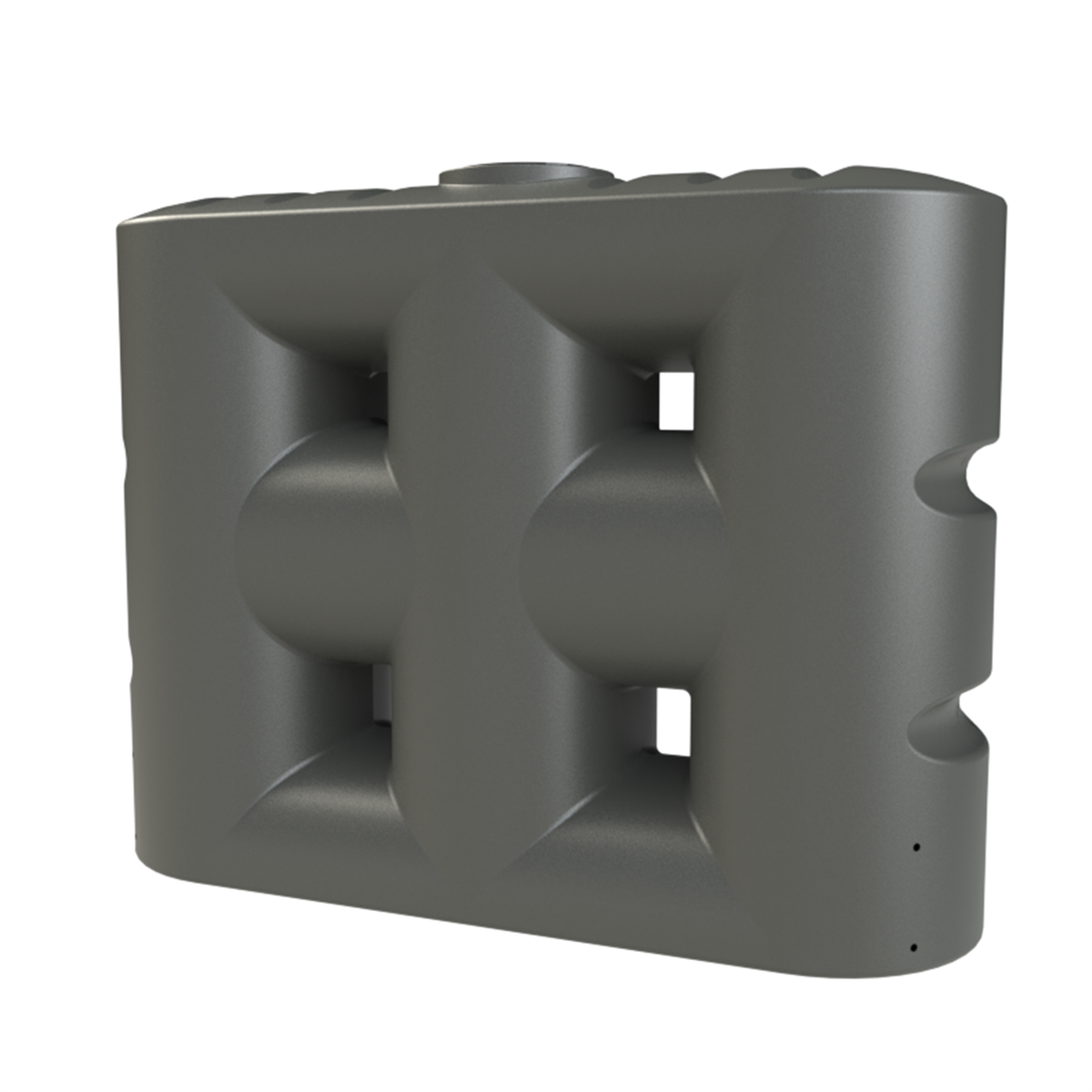 Melro Tanks 4000L Slate Grey Slimline Poly Water Tank - Bunnings Australia