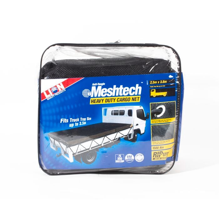 Lion 3.6 x 2.5m Heavy Duty Meshtech Cargo Net To Suit 3.5m Truck Tray ...