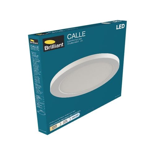 Brilliant 30cm Plug In DIY Tri Colour Calle Multi-Fit LED Oyster ...