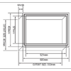 Builders Edge 450 x 600mm White Manhole Frame Kit - Bunnings Australia