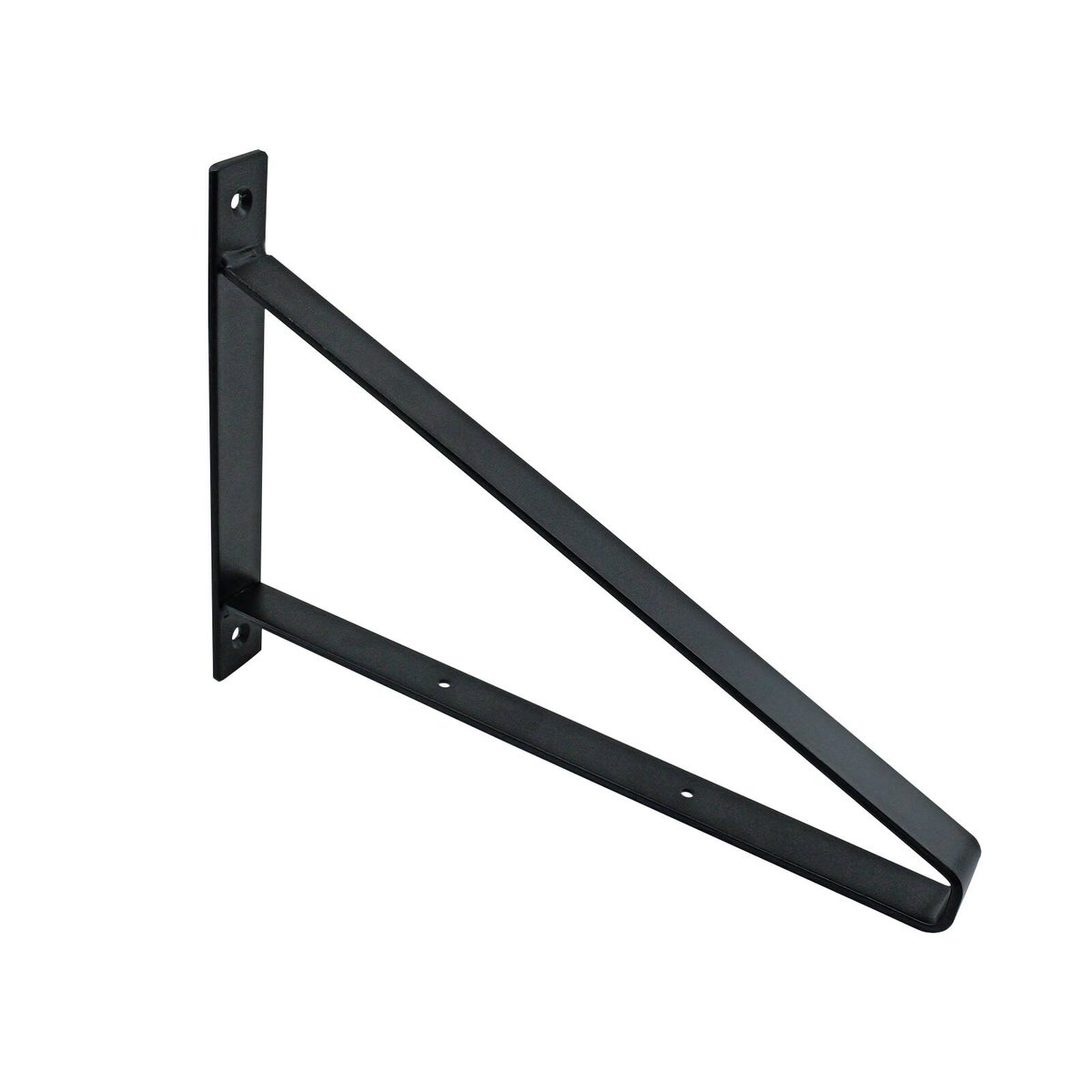 Carinya 285 x 210mm Black Exposed Triangle Stayed Bracket - Bunnings ...
