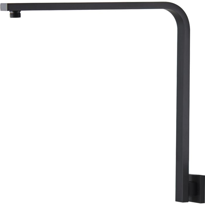MIXX Chai Square High Rise Shower Arm Matt Black 11SSA02M - Bunnings ...