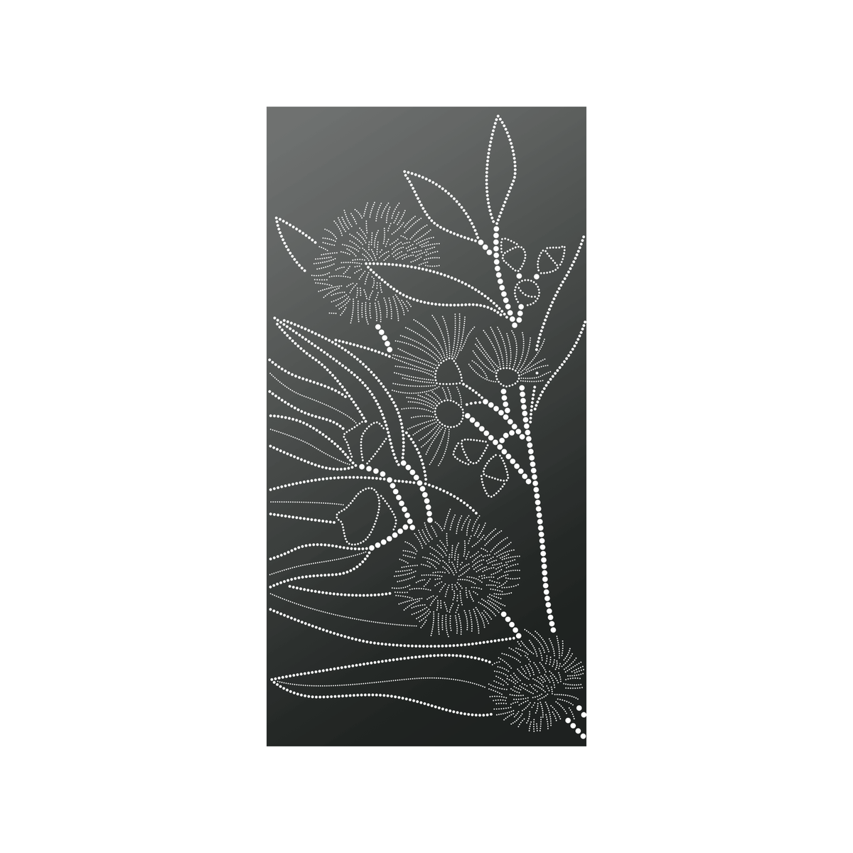 Walpix 1775 x 875 x 2mm Perforated Aluminium Decorative Screen Folded ...