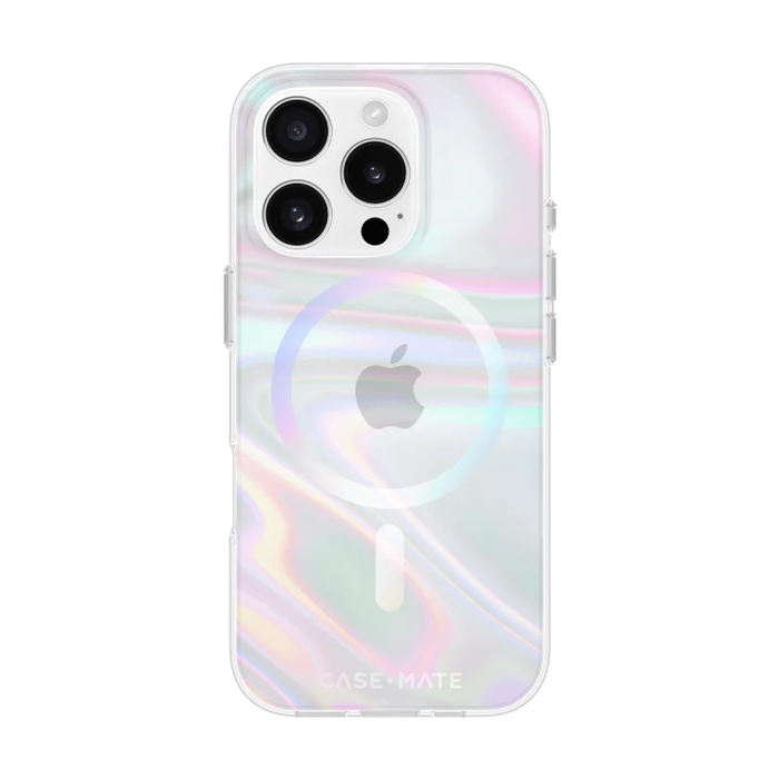 Case-Mate Soap Bubble MagSafe Case For iPhone 16 Pro - Iridescent ...