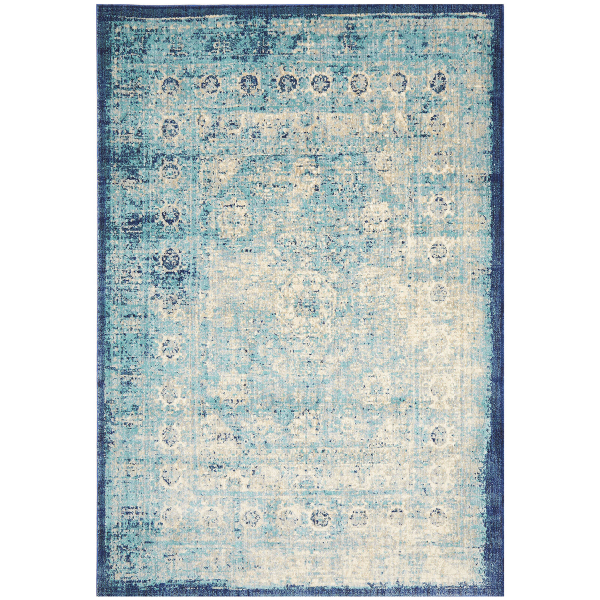 Grace 261 Blue 330X240Cm Rug - Bunnings Australia
