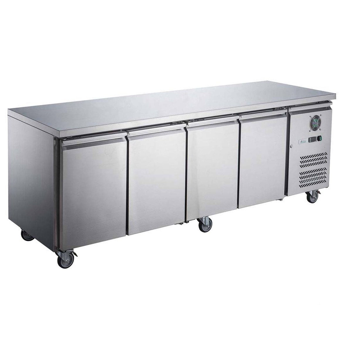 FED-X S/S Four Door Bench Fridge - XUB6C22S4V - Bunnings Australia