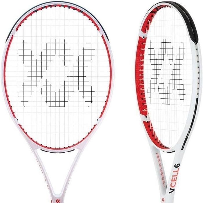 Volkl VCell 6 Tennis Racquet Fully Strung Racket & Free Dampener 4 1/4 ...
