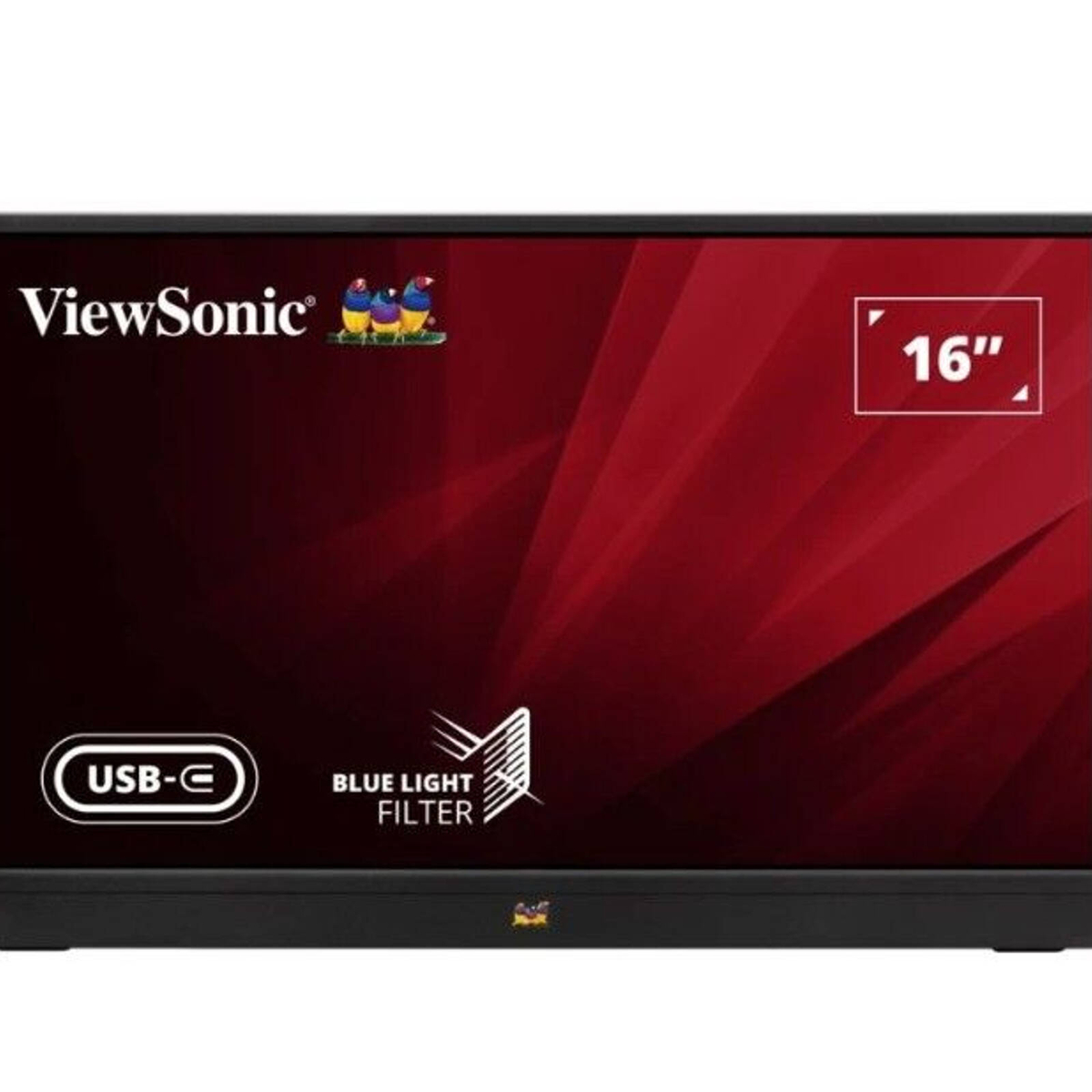 ViewSonic 16 Inch IPS Monitor Portable Laptop Display with USB-C ...