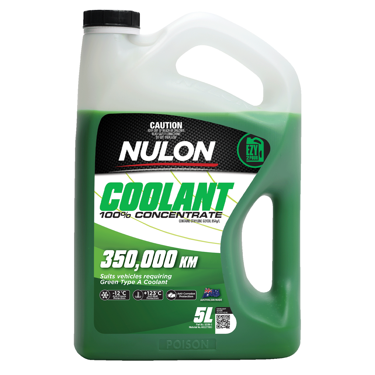 Nulon 5L Green Coolant 100% Concentrate - Bunnings New Zealand