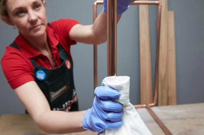 How To Make a D.I.Y. Copper Firewood Rack - Bunnings - Bunnings Australia