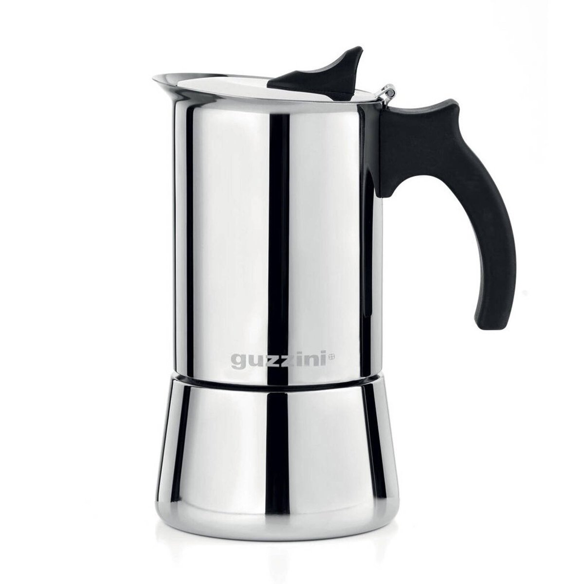 Guzzini Giulietta 180ml Moka Espresso Coffee Maker Stainless Stovetop ...