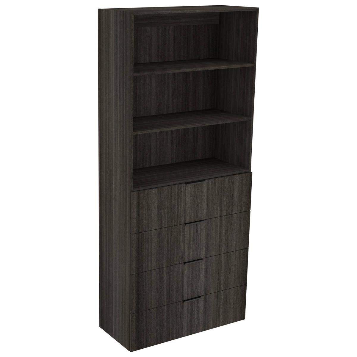 Lugna 2048 x 900 x 380mm Storm 2 Adjustable Shelf 4 Drawer Robe Insert ...