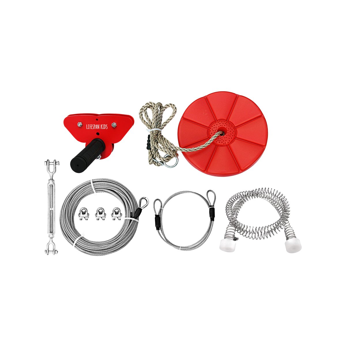 Lifespan Kids Woomera Flying Fox Kit - Bunnings Australia