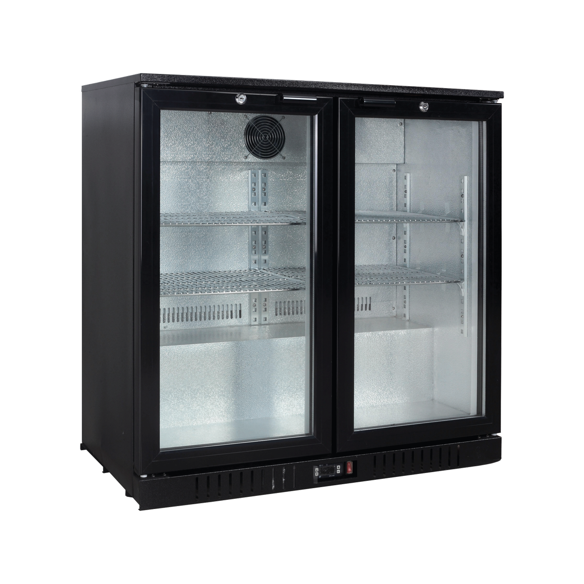 Exquisite Two Swing Doors Backbar Display Refrigerators 900mm Height ...
