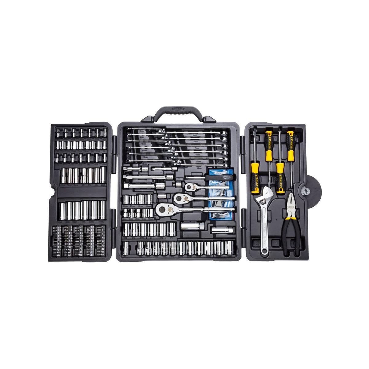 Stanley 176 Piece Tool Kit With Carry Case - Bunnings New Zealand