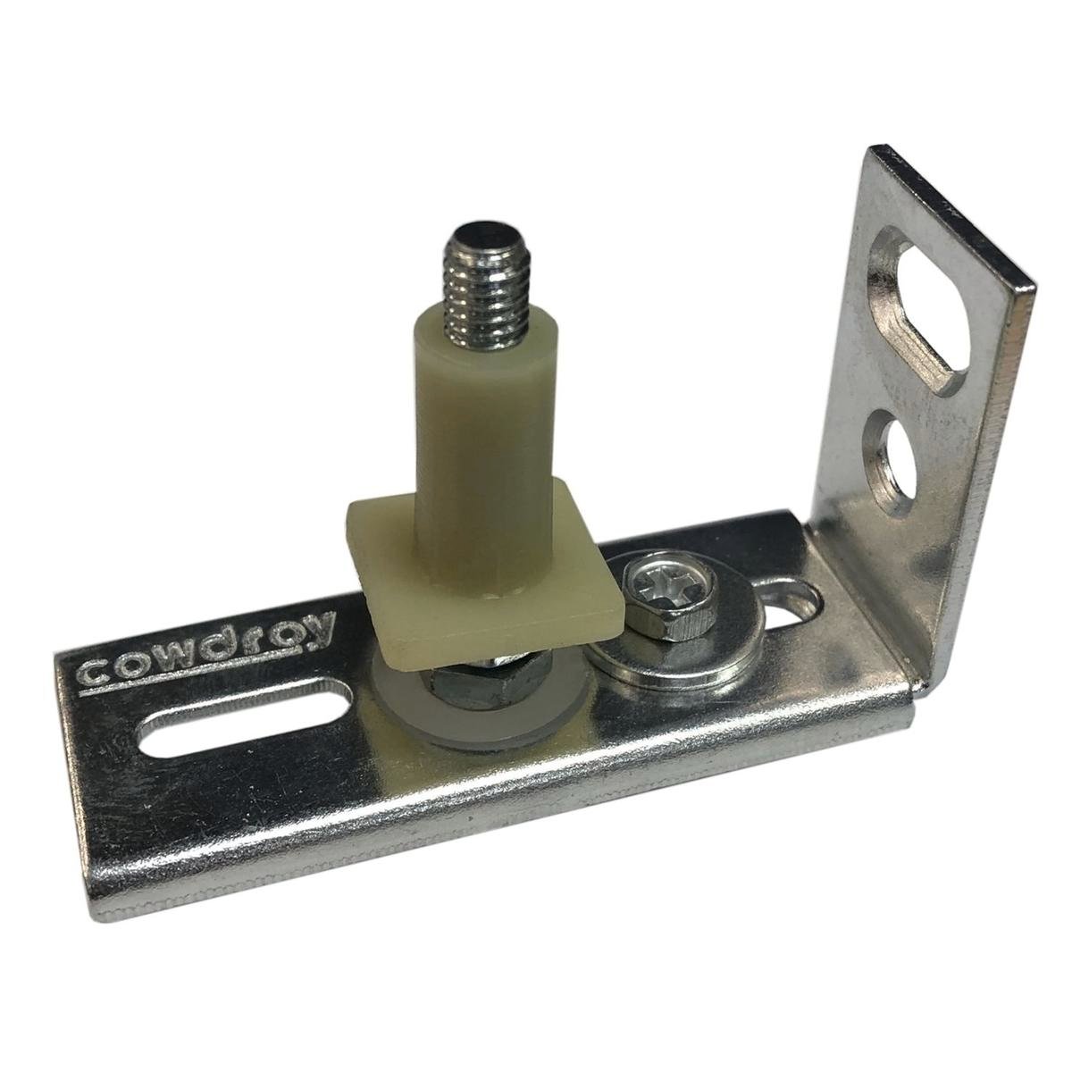 Cowdroy Zinc Plated Cupboard Bottom Pivot Assembly Track For Bi-Fold ...