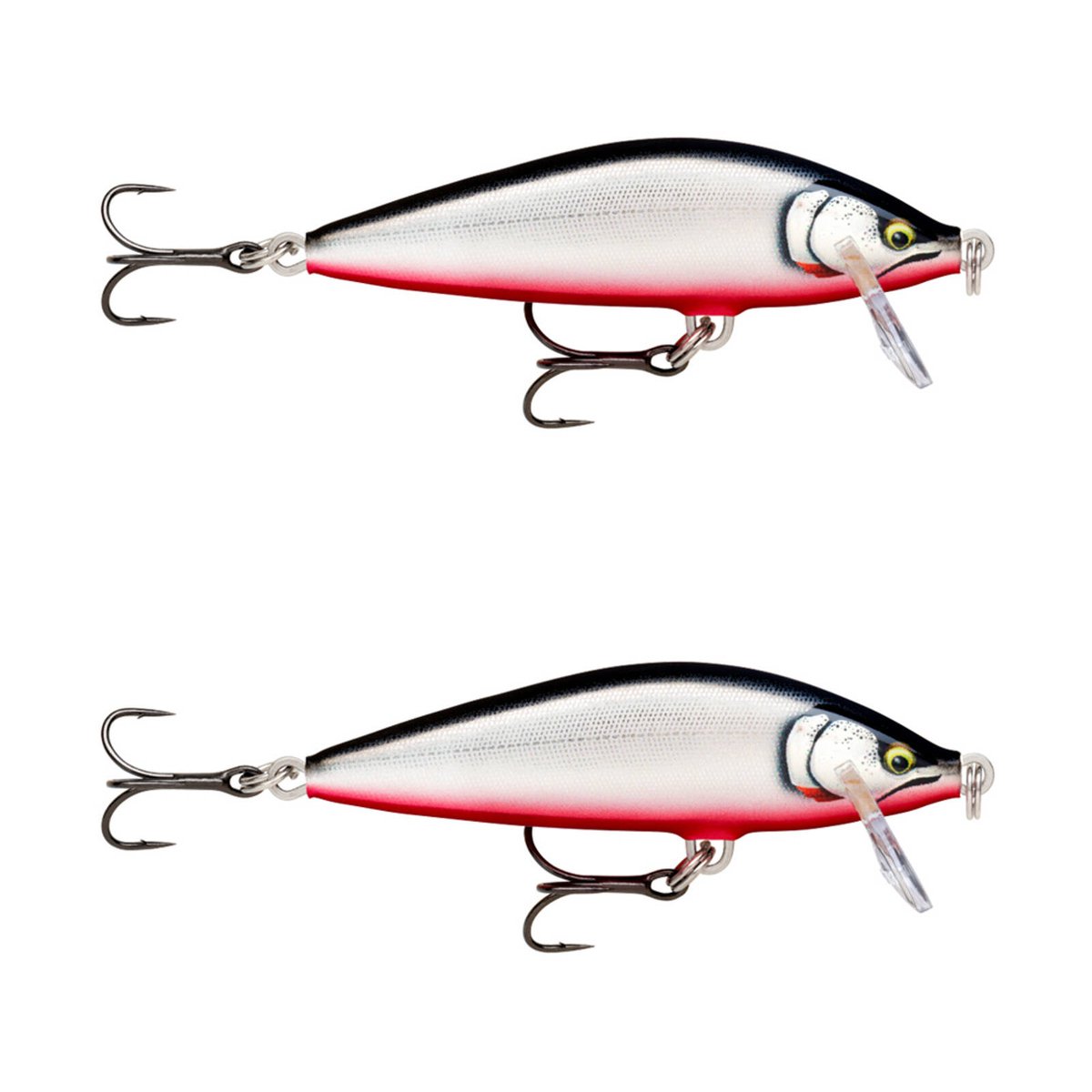 2x Rapala 3.5cm Countdown Sinking Hardbody Balsa Fishing Lure -Gilded Red belly - Bunnings Australia