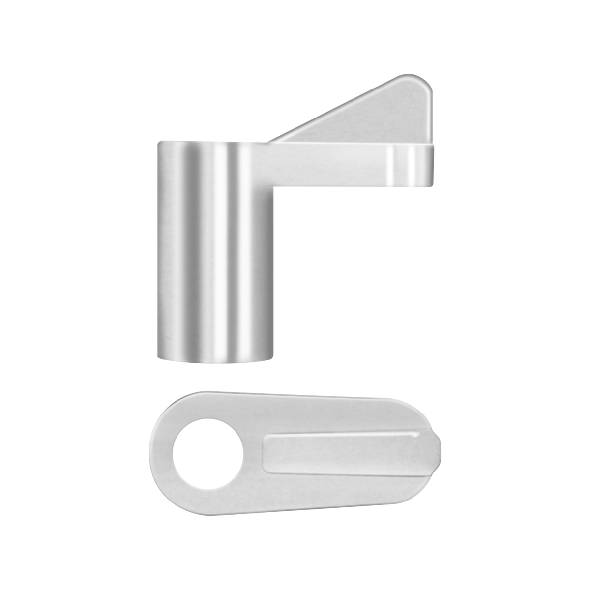 Rolltrak Zinc Flyscreen Swivel Clip Offset - 8 Pack - Bunnings Australia