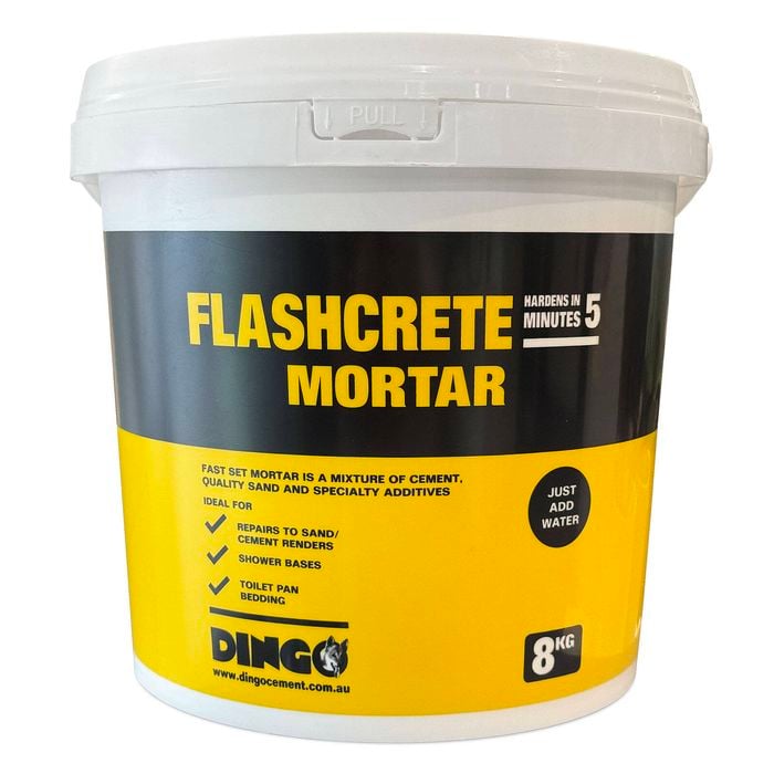 Dingo 8kg Flashcrete Mortar - Bunnings Australia