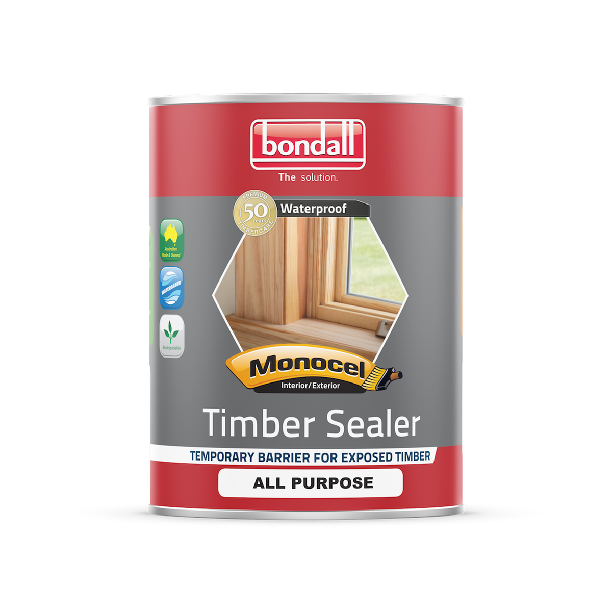 Bondall 1L Monocel All Purpose Timber Sealer - Bunnings Australia