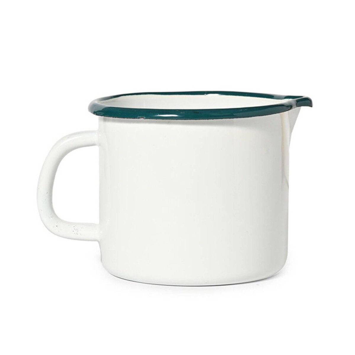 St. Clare Enamel Measuring Jug 10cm Baking Utensil Round w/ Handle ...
