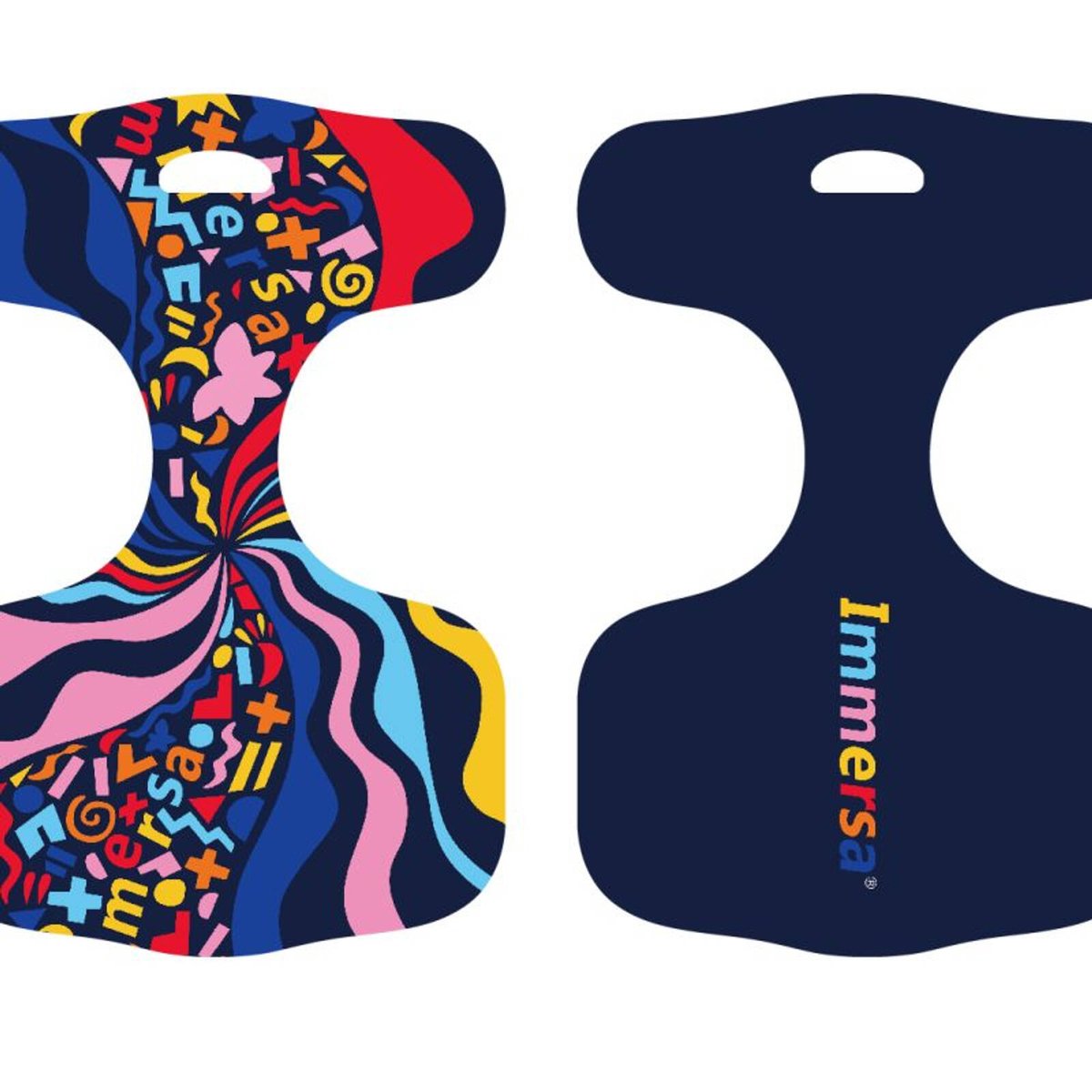 Immersa Small Kaleidocope Deluxe Pool Saddle Noodle Float - Bunnings ...