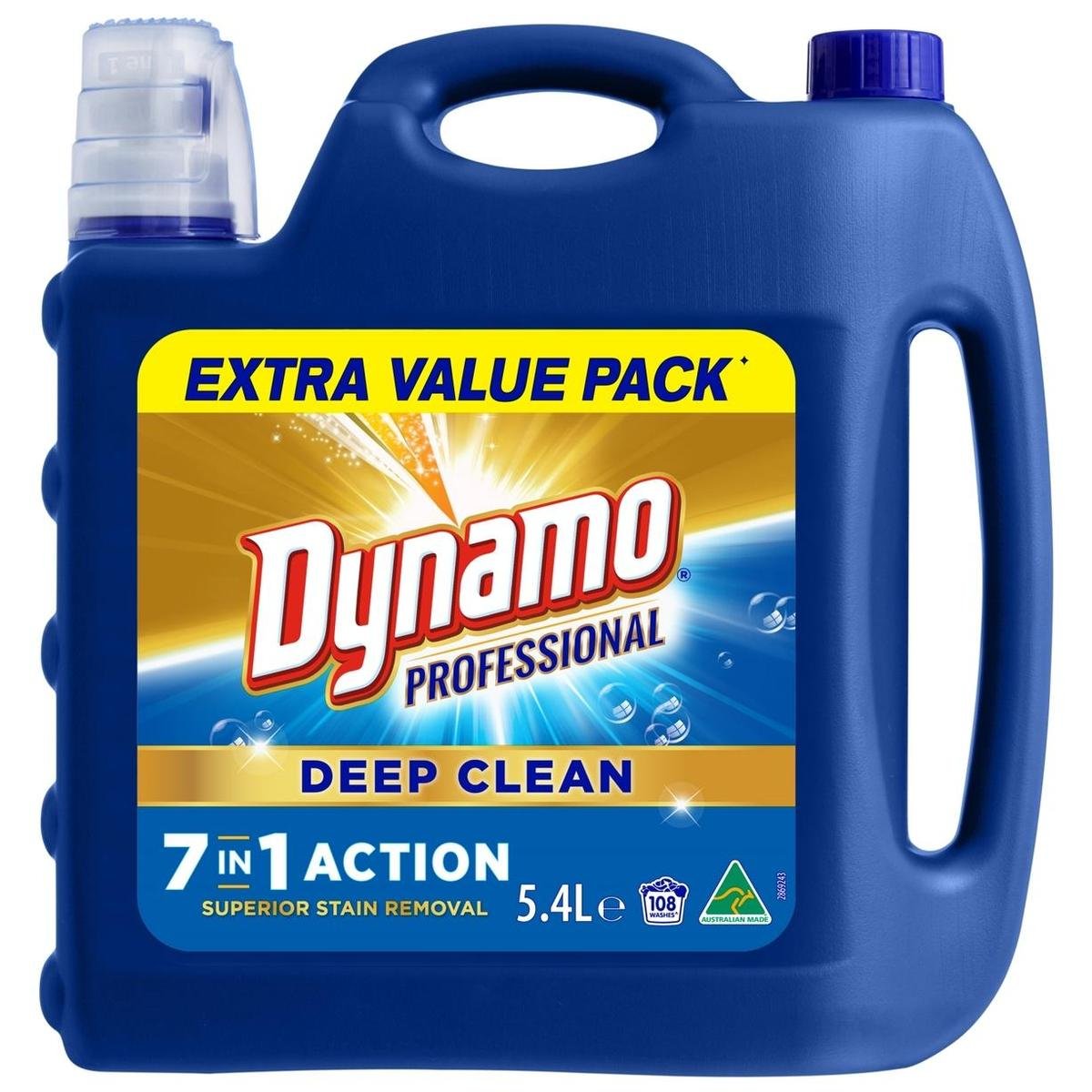 Dynamo 5.4L Professional 7 in 1 Liquid Laundry Detergent - Bunnings ...