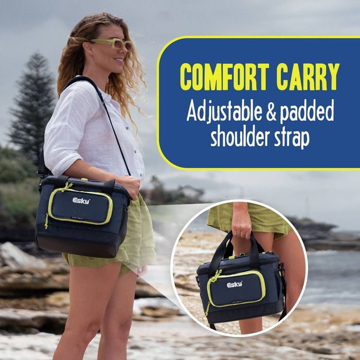Esky 16 Can Navy Xpand Premium Soft Cooler - Bunnings Australia