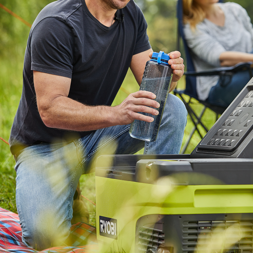 Ryobi 18V ONE+ 23L Fridge Freezer - Skin Only - Bunnings Australia