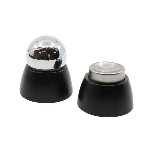 Adoored 55mm Black Sphere Door Stop - Bunnings Australia
