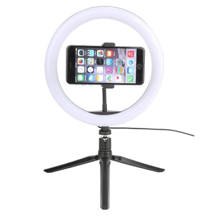 Vivitar Deluxe 8-inch LED Ring Light - Bunnings Australia