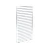 ProtectorAl 900 W x 1766 mm H Pearl White Aluminium Slat Screen Kit ...
