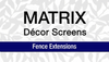 Matrix 2400 x 600mm Charcoal Rainforest Fence Extension - Bunnings ...