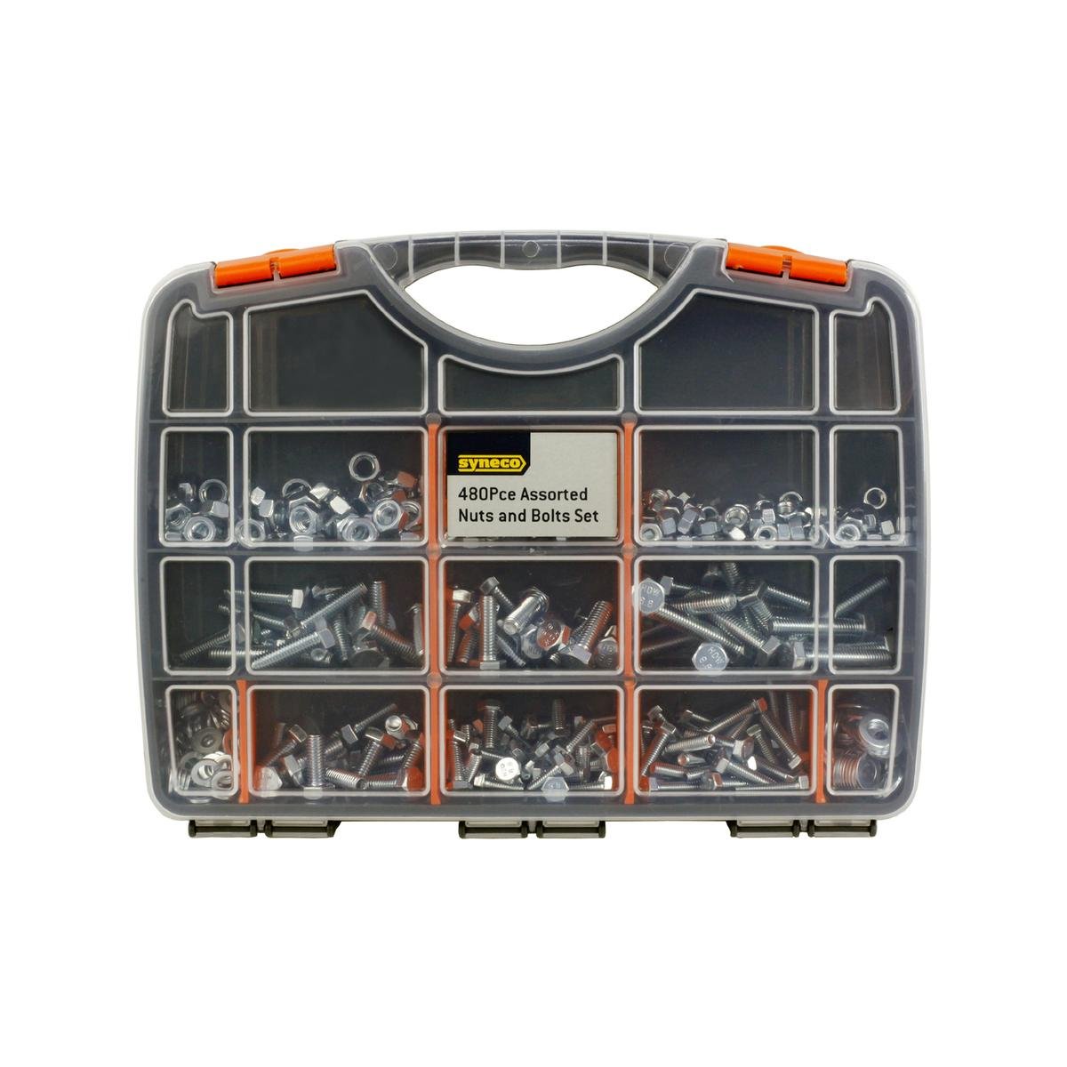 Syneco 480 Piece Assorted Nuts And Bolts Set - Bunnings Australia