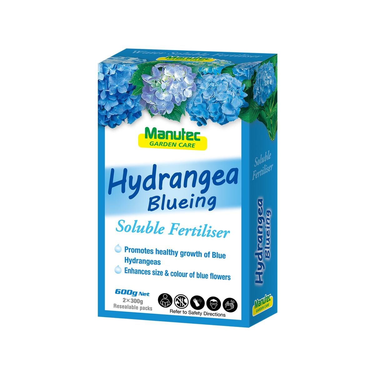 Manutec 600g Hydrangea Blue Fertiliser - Bunnings Australia