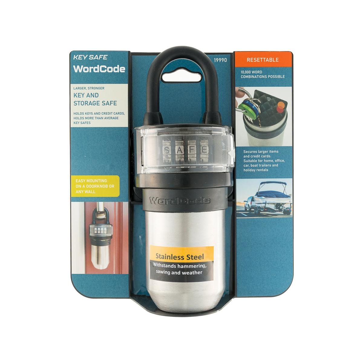 Wordcode Portable Key Safe - Bunnings Australia