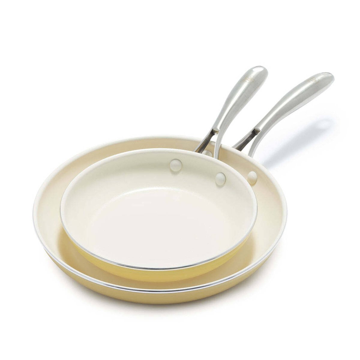 GreenLife Porpoise Frypan Set Home Kitchen 2 Pack - Bunnings Australia