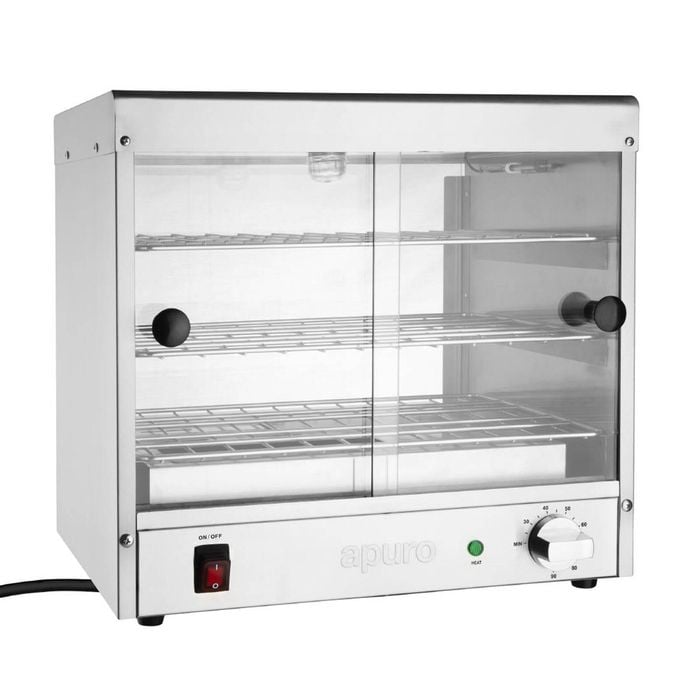 Apuro Pie Cabinet 30 Pie Capacity - Pie Warmers (CJ558-A) - Bunnings ...