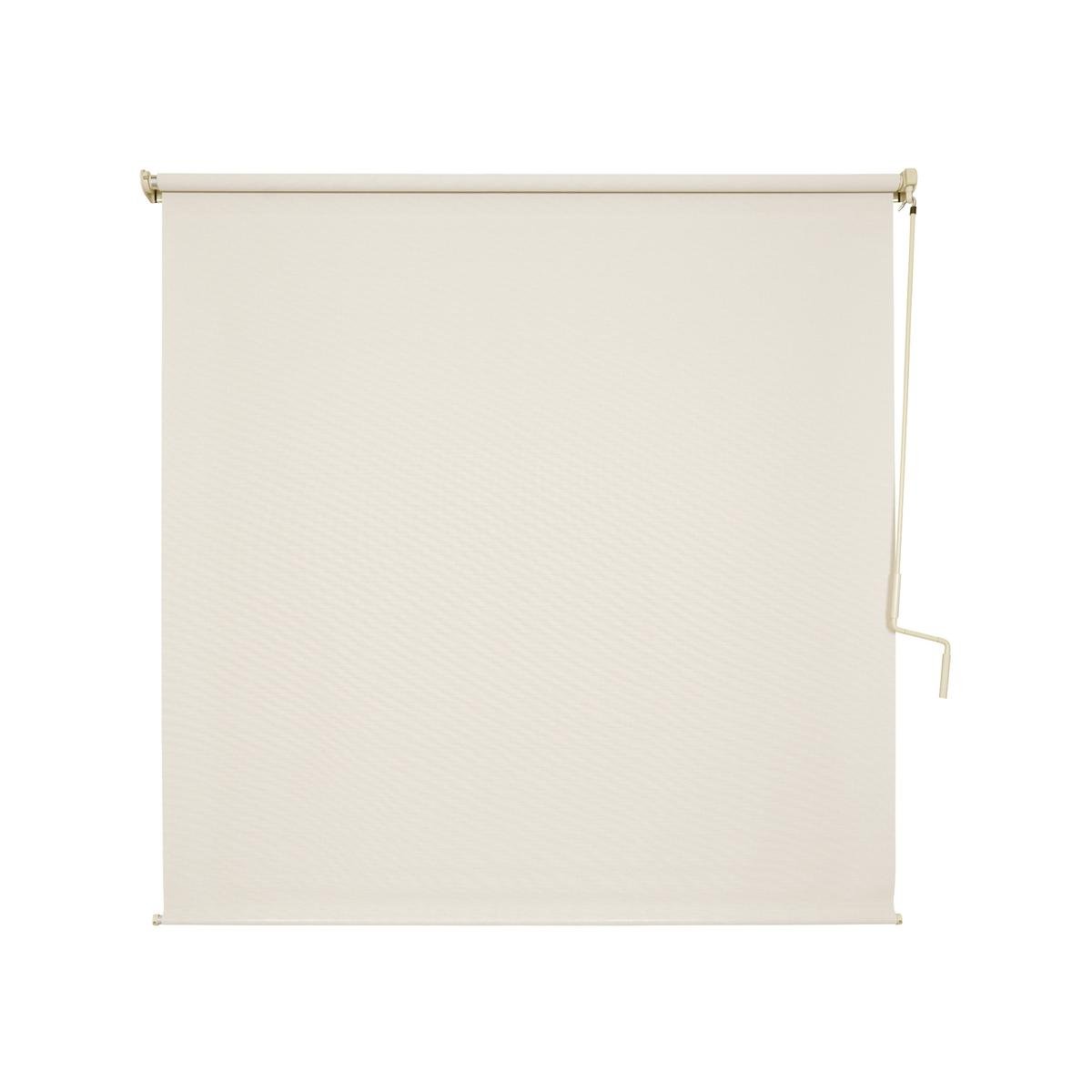 Coolaroo 2.4 x 2.4m Shell HeatShield Crank Operated Outdoor Blind ...