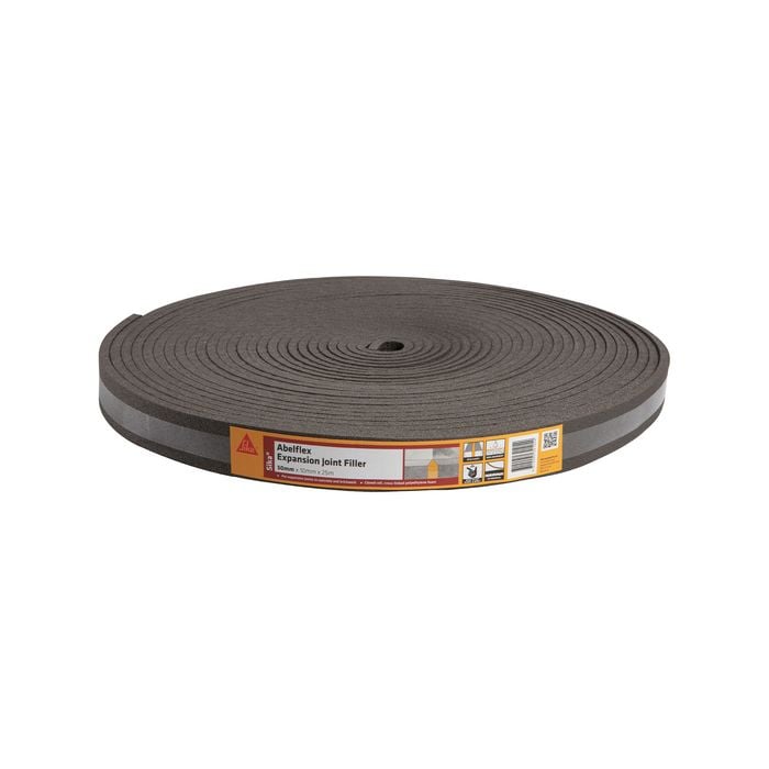 Sika 10 x 50mm x 25m Abelflex Zipped Expansion Joint Filler Foam ...