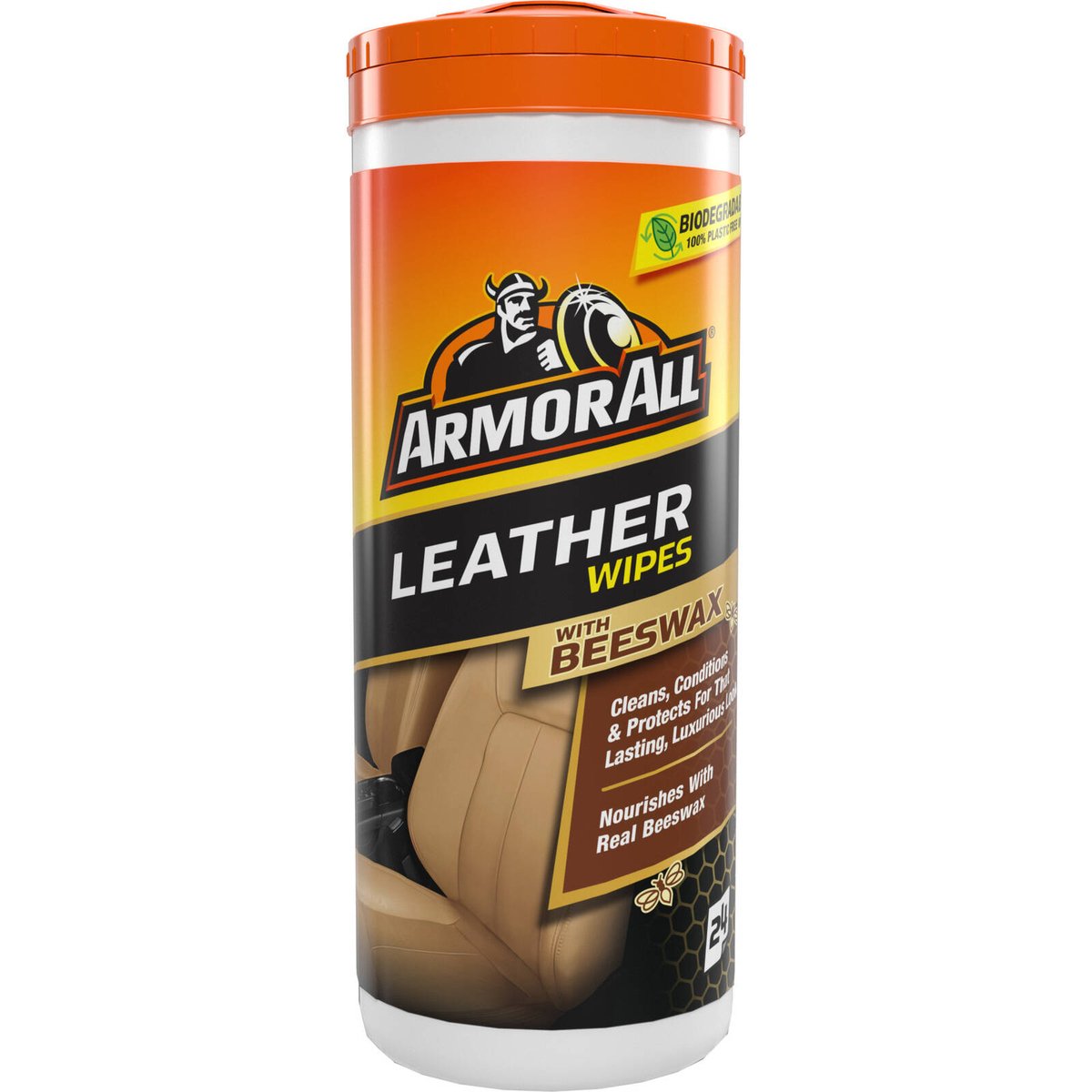 Armor All Leather Car Cleaning Wipes - 24 Pack - Bunnings Australia