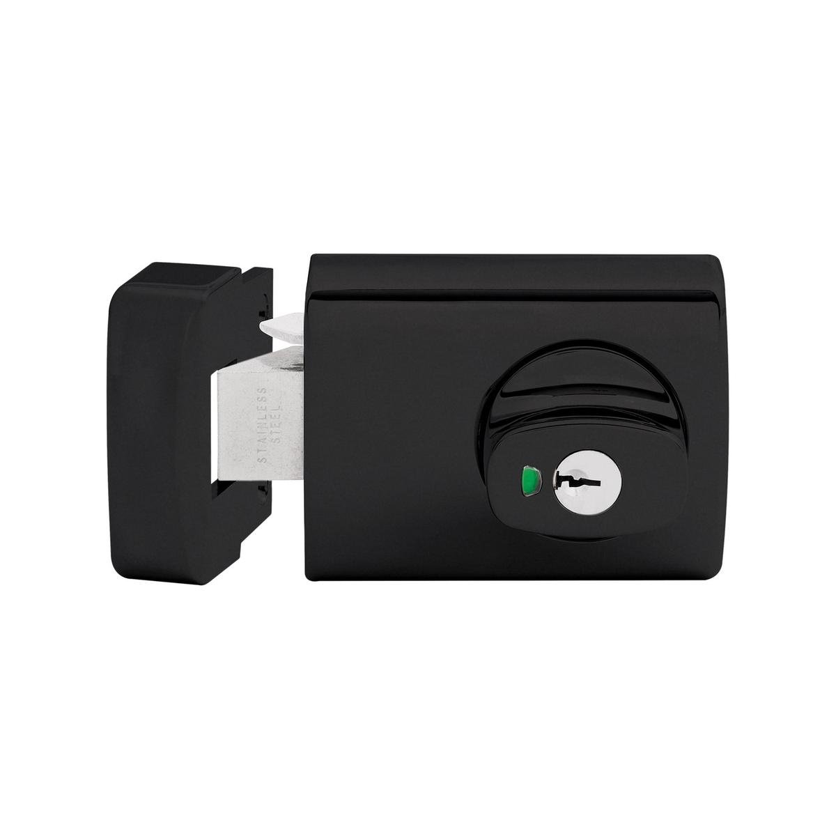 Lockwood Black Matt 001 With Knob Timber Frame Strike Display Pack ...