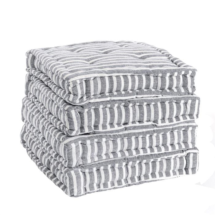 Nicola Spring Garden Chair Seat Cushions 40cm x 40cm Pack of 4 Bunnings Australia