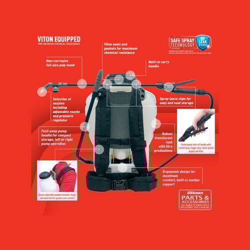 Silvan 15L ProGrade No Leak Backpack Sprayer - Bunnings Australia