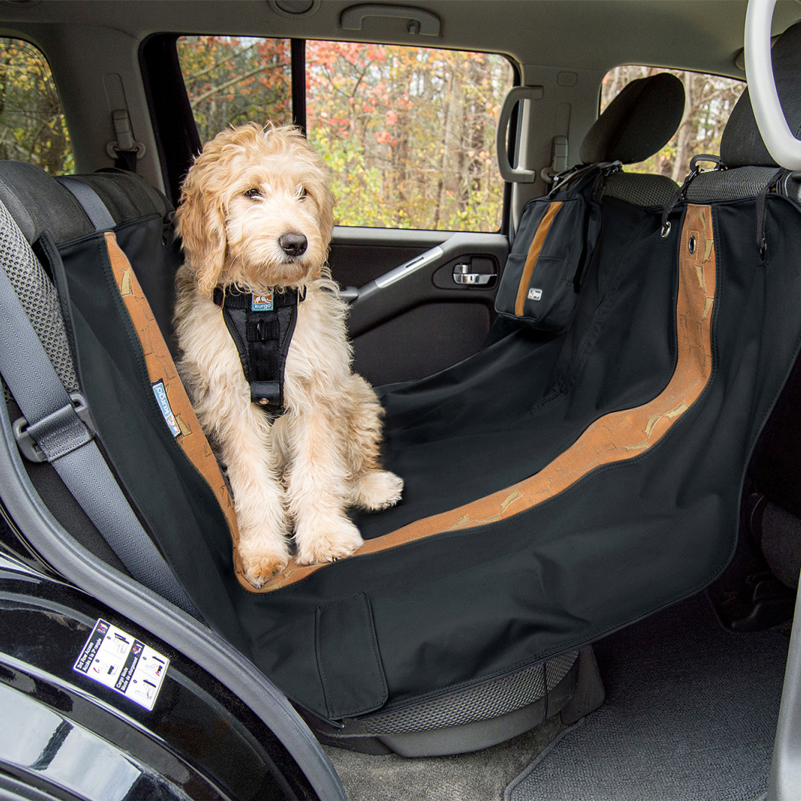 Wander Hammock Seat Cover for Dogs Black Bunnings Australia