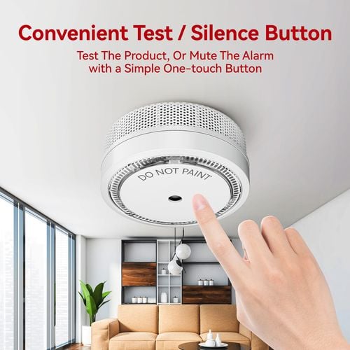 FirePro Mini Photoelectric Smoke Alarm - Bunnings Australia